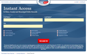 ARRESTS.ORG TN – SEARCH TENNESSEE ARREST RECORDS